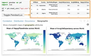 SuperNOVA: Interactive Notebook Visualization Browser